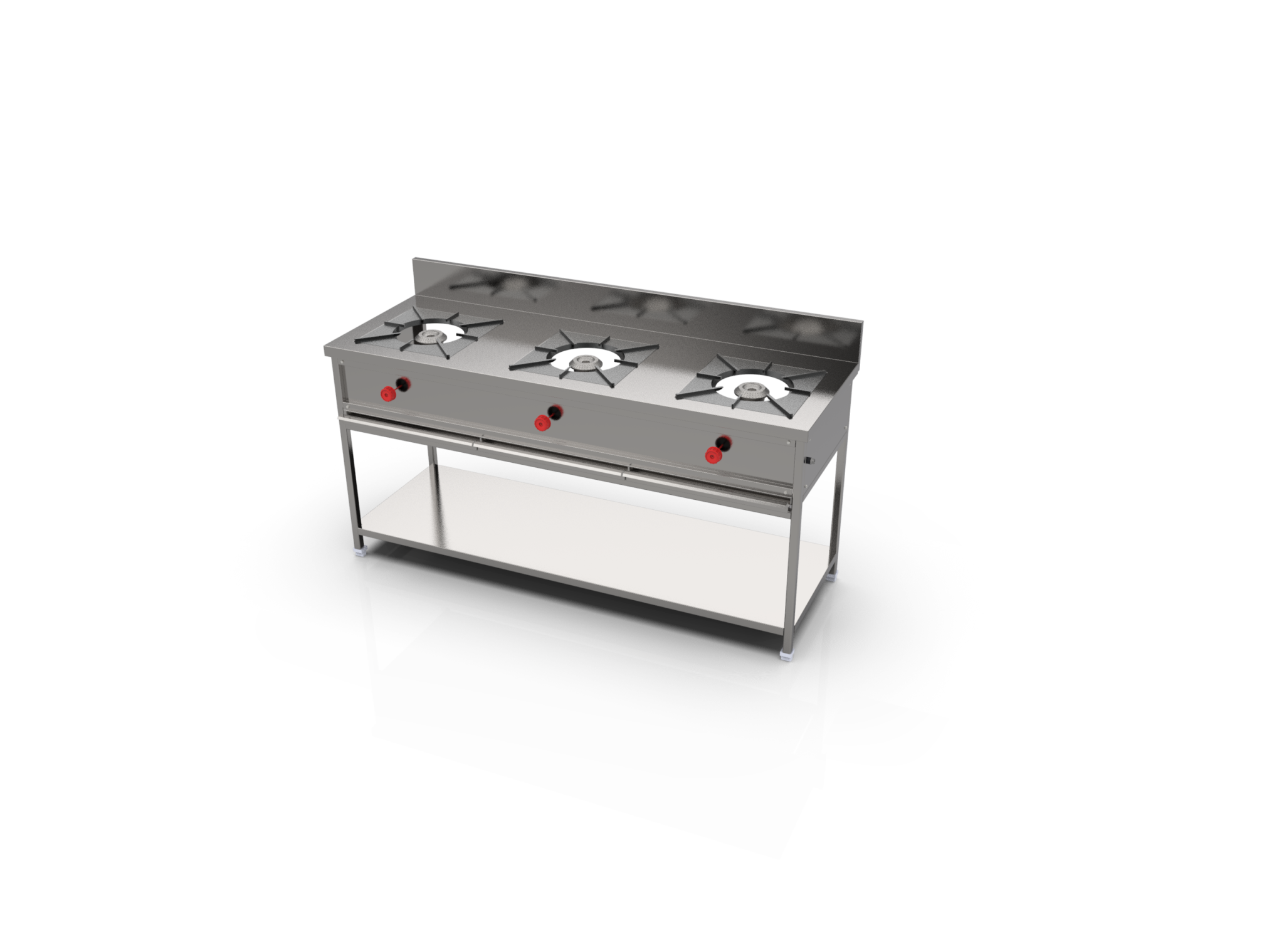 Three Burner Cooking Range Manufacturer & Supplier in India
